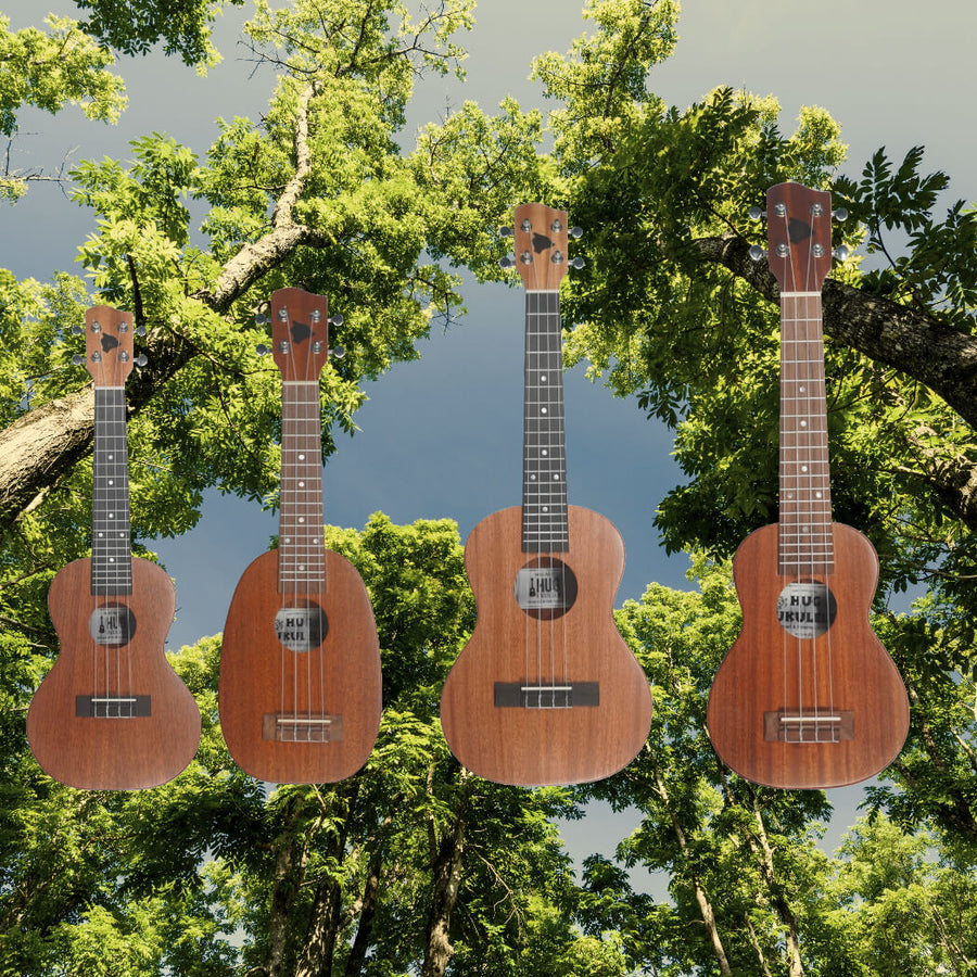 All Solid Wood Collection – HUG Ukulele